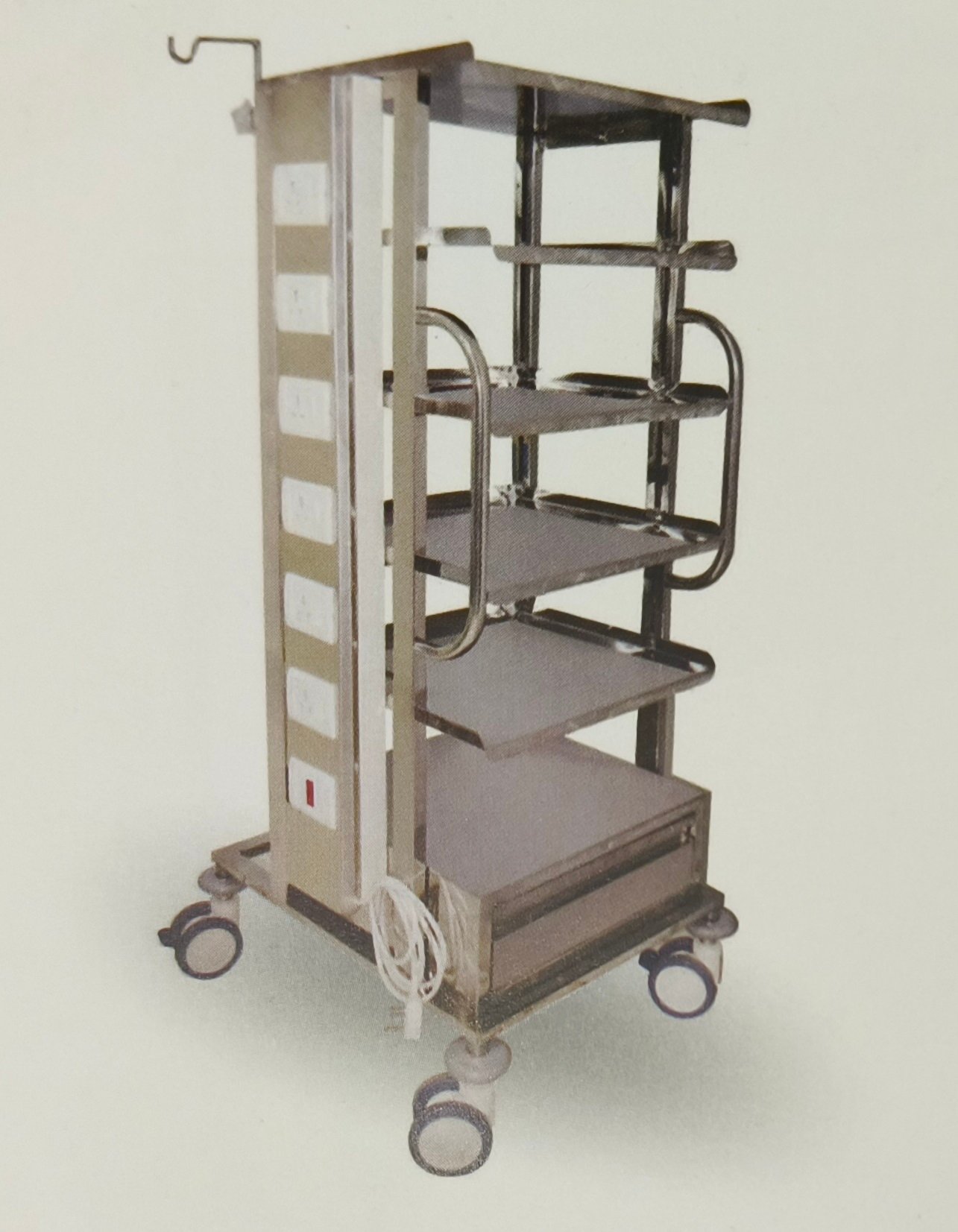 DURRAL_Monitor Trolley S.S